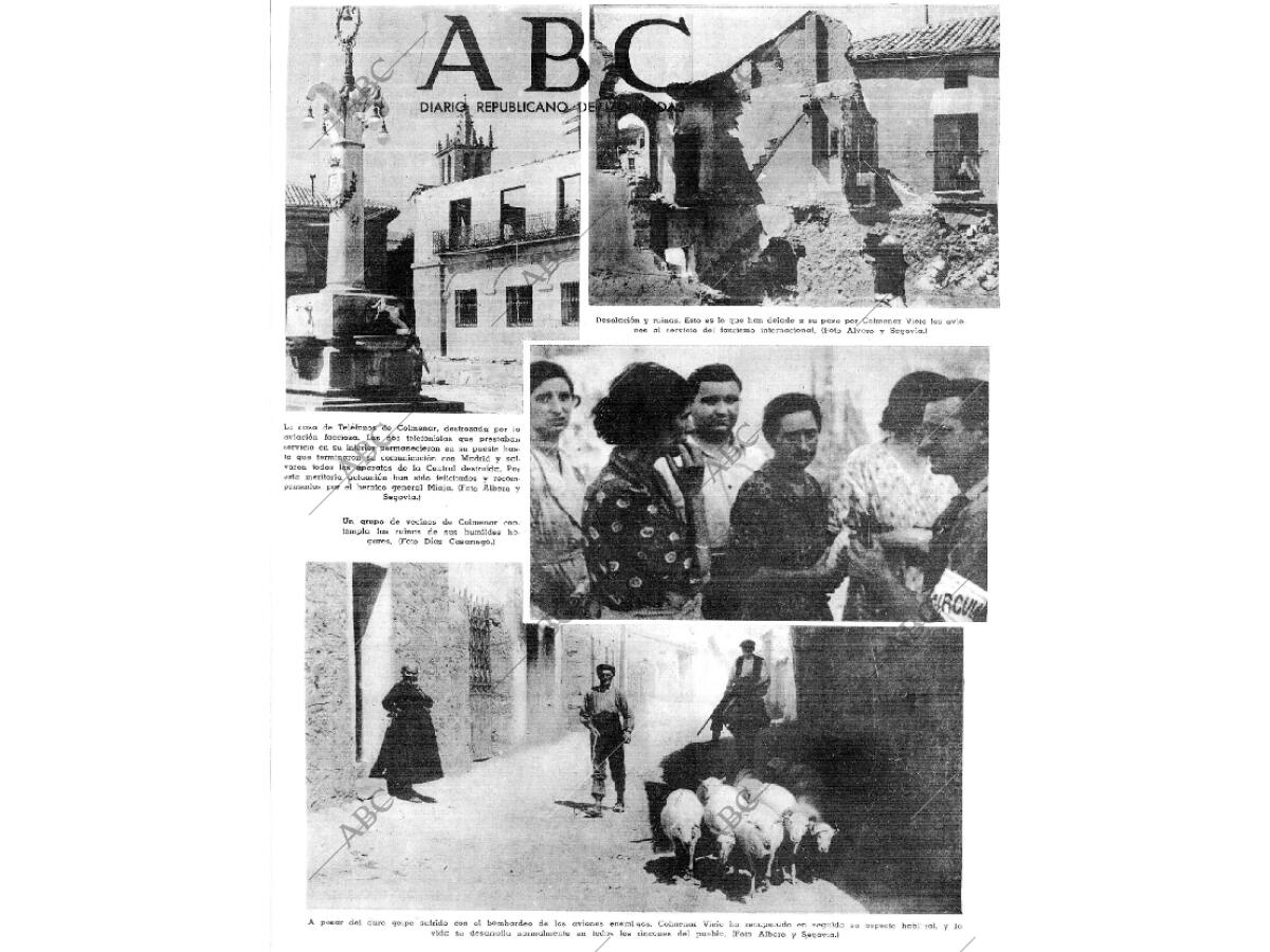 Periódico ABC MADRID 28-07-1937,portada - Archivo ABC