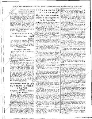 Periódico ABC SEVILLA 22-08-1937,portada - Archivo ABC
