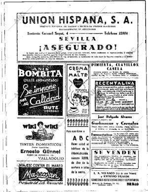 Periódico ABC SEVILLA 22-08-1937,portada - Archivo ABC