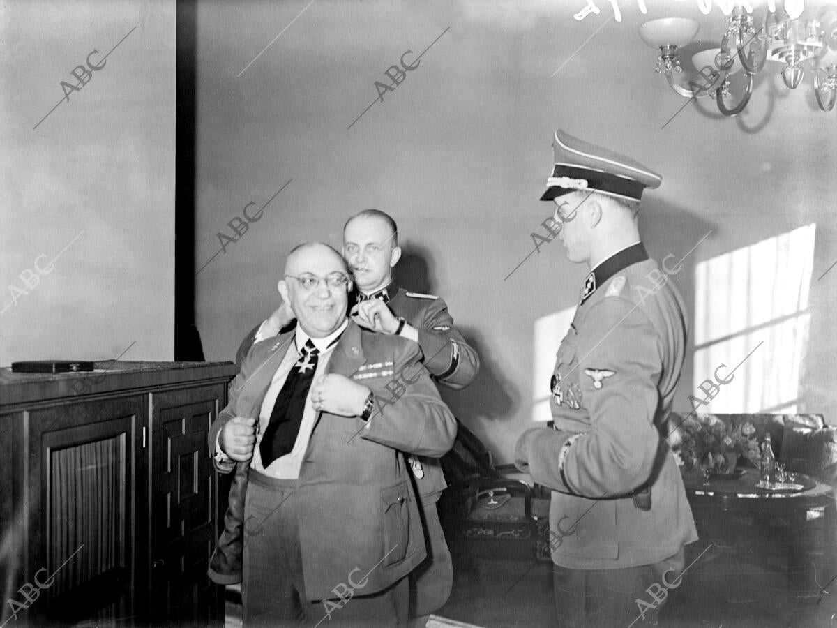 Theodore Morrell, médico de Hitler habla de salud del Führer - Archivo ABC