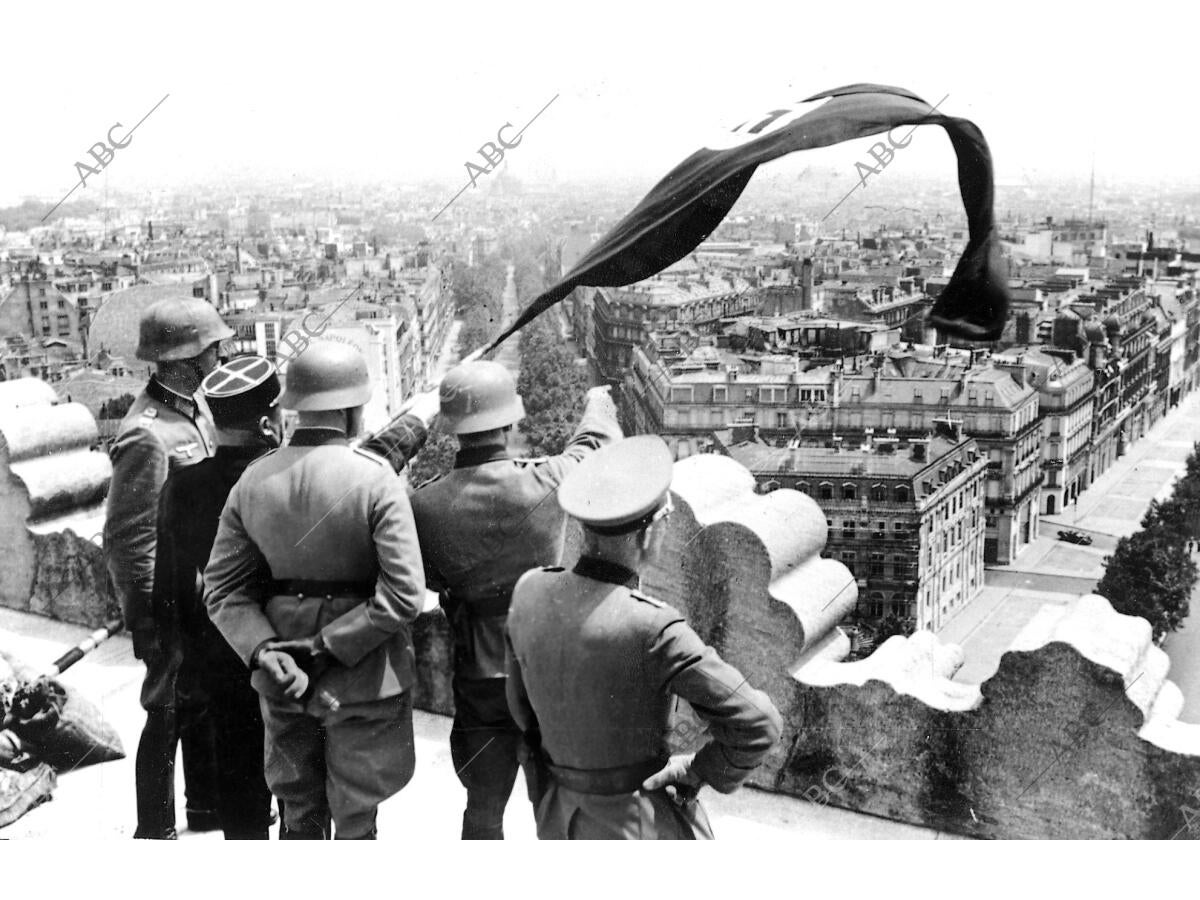 Entrada de las tropas alemanas en París - Archivo ABC