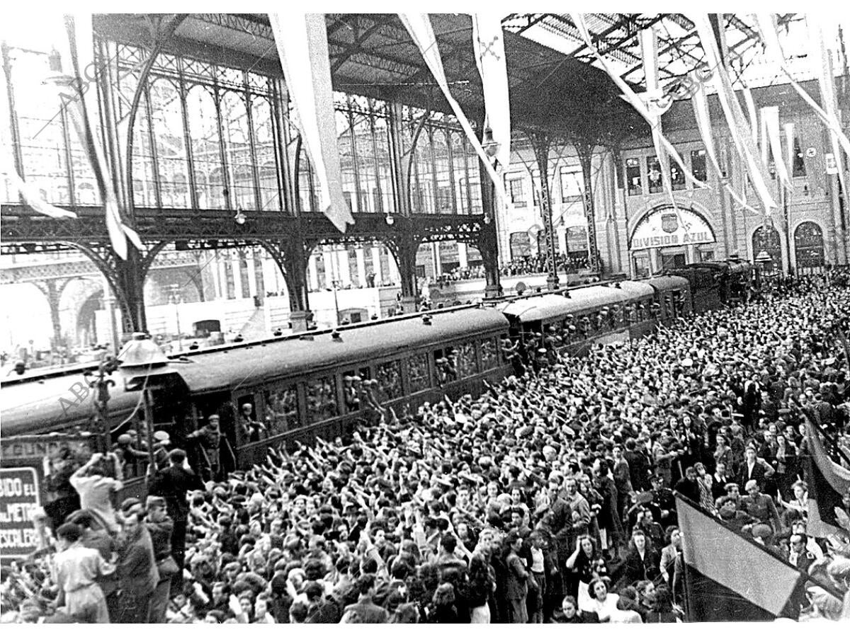 Salida de la División Azul desde Madrid, el 13 de julio de 1941 ...