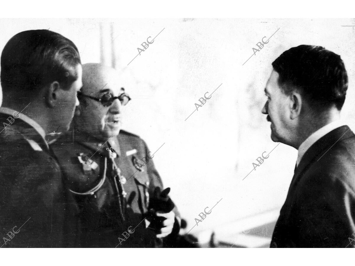 El Führer ha Recibido al general Moscardó después de la visita de este ...
