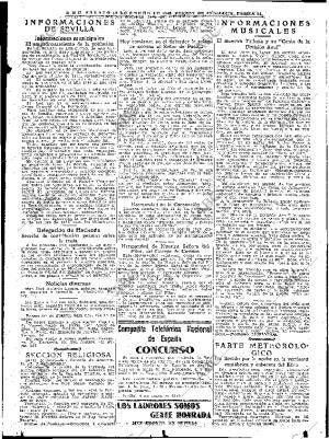 Periódico ABC SEVILLA 10-01-1942,portada - Archivo ABC