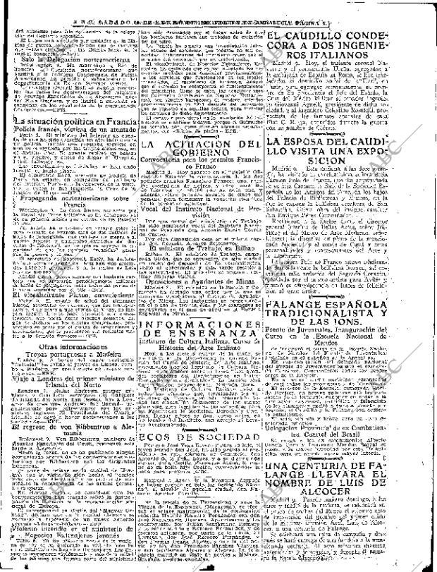 Periódico ABC SEVILLA 10-01-1942,portada - Archivo ABC