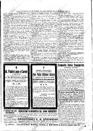 Periódico ABC MADRID 29-01-1942,portada - Archivo ABC