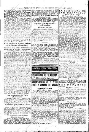 Periódico ABC MADRID 29-01-1942,portada - Archivo ABC