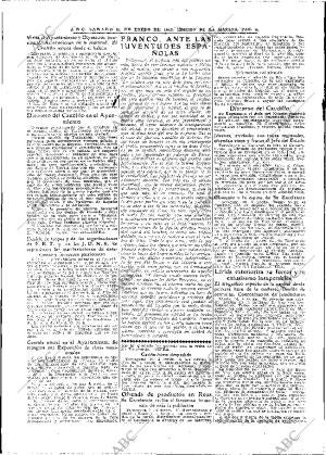 Periódico ABC MADRID 31-01-1942,portada - Archivo ABC