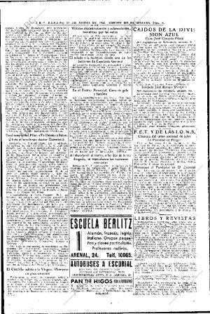 Periódico ABC MADRID 31-01-1942,portada - Archivo ABC