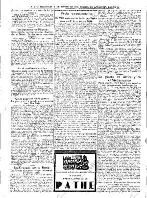 Periódico ABC SEVILLA 04-03-1942,portada - Archivo ABC