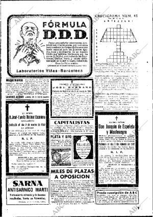 Periódico ABC MADRID 07-03-1942,portada - Archivo ABC
