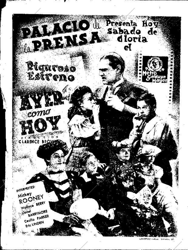 Periódico ABC MADRID 04-04-1942,portada - Archivo ABC