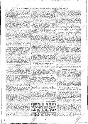 Periódico ABC MADRID 04-04-1942,portada - Archivo ABC