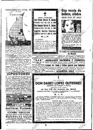 Periódico ABC MADRID 08-04-1942,portada - Archivo ABC