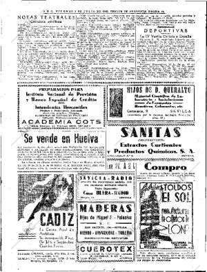 Periódico ABC SEVILLA 03-07-1942,portada - Archivo ABC