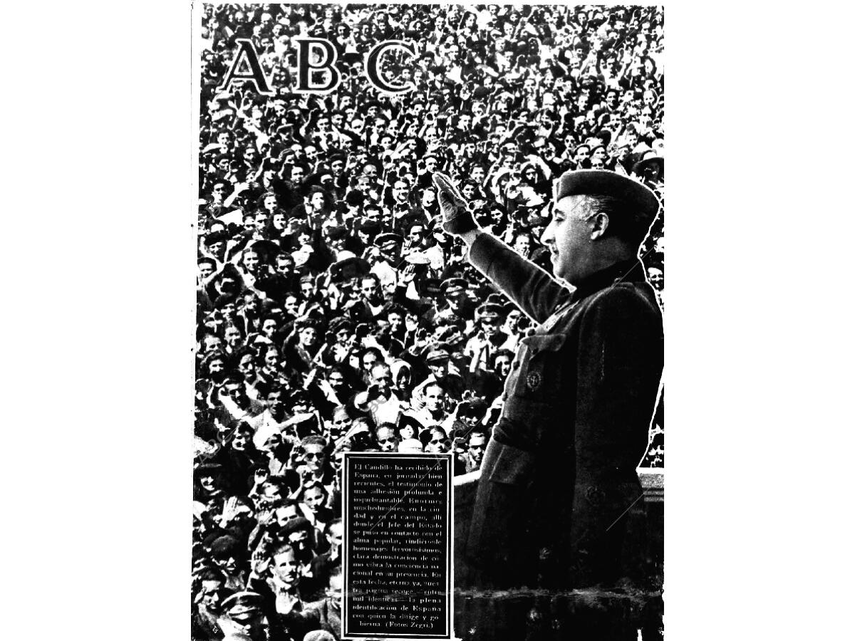 Periódico ABC MADRID 18-07-1942,portada - Archivo ABC