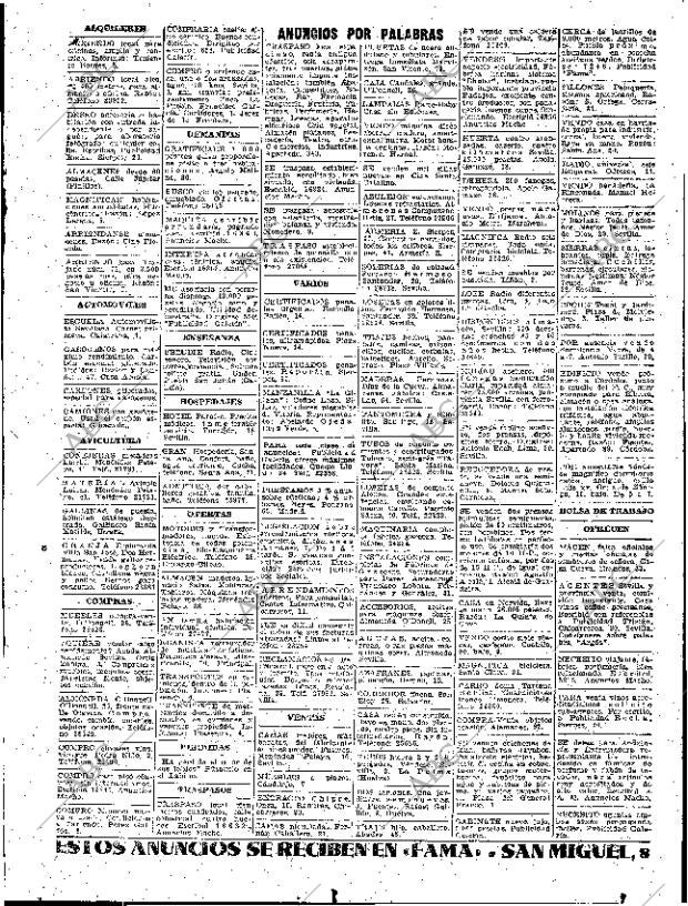 Periódico ABC SEVILLA 22-08-1942,portada - Archivo ABC