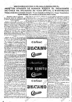 Periódico ABC SEVILLA 13-10-1942,portada - Archivo ABC