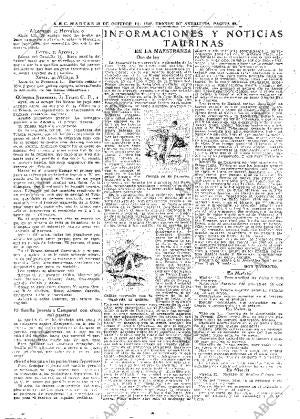 Periódico ABC SEVILLA 13-10-1942,portada - Archivo ABC