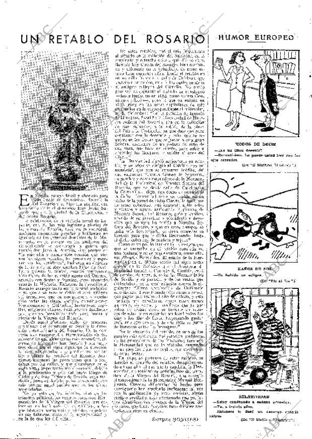 Periódico ABC SEVILLA 13-10-1942,portada - Archivo ABC