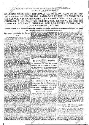 Periódico ABC SEVILLA 13-10-1942,portada - Archivo ABC