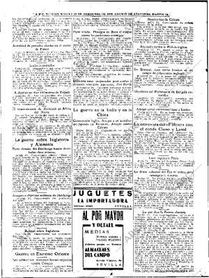 Periódico ABC SEVILLA 22-12-1942,portada - Archivo ABC