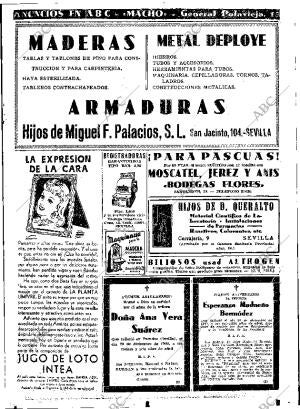 Periódico ABC SEVILLA 22-12-1942,portada - Archivo ABC