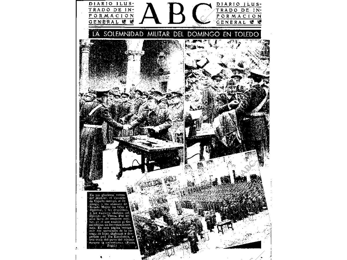 Periódico ABC SEVILLA 23-12-1942,portada - Archivo ABC