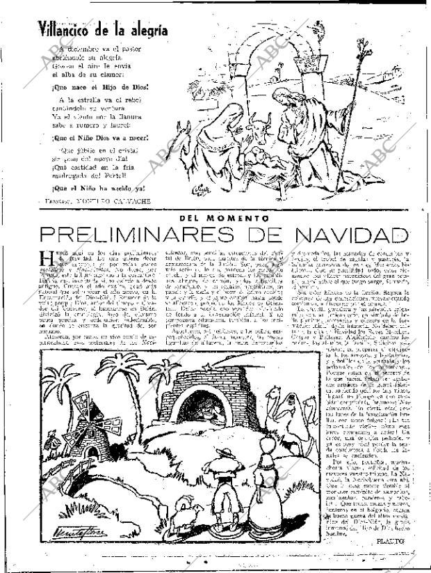 Periódico ABC SEVILLA 23-12-1942,portada - Archivo ABC