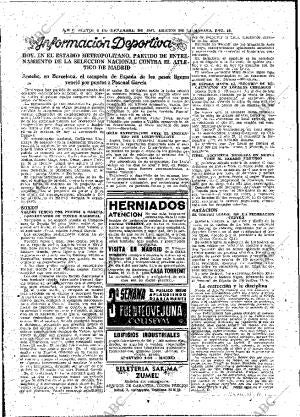 Periódico ABC MADRID 04-12-1947,portada - Archivo ABC
