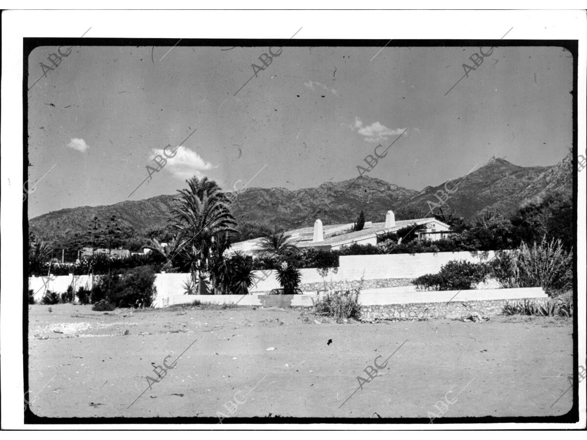 Residencia de la duquesa de Alba, en Marbella (Málaga) - Archivo ABC