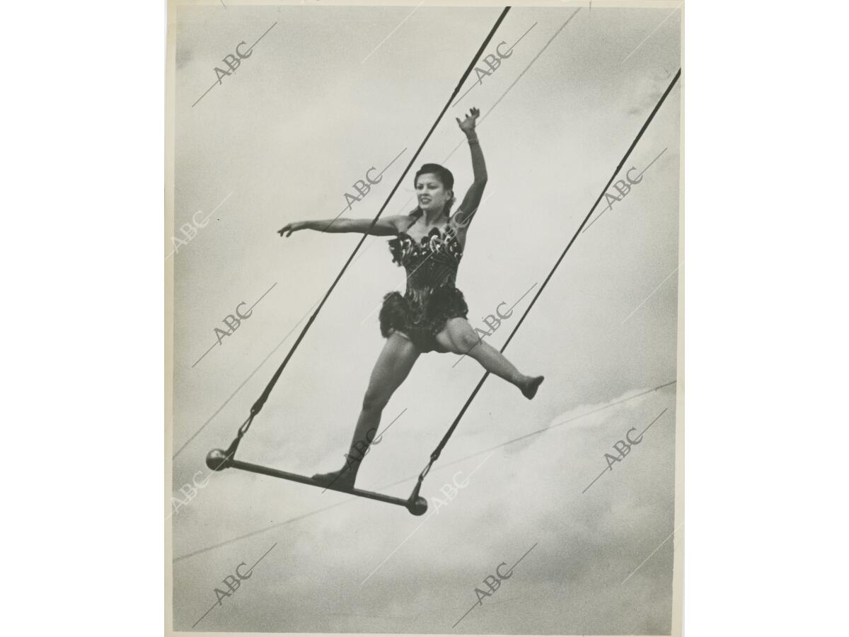 La trapecista Pinito del Oro - Archivo ABC