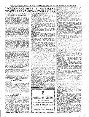 Periódico ABC SEVILLA 01-10-1957,portada - Archivo ABC