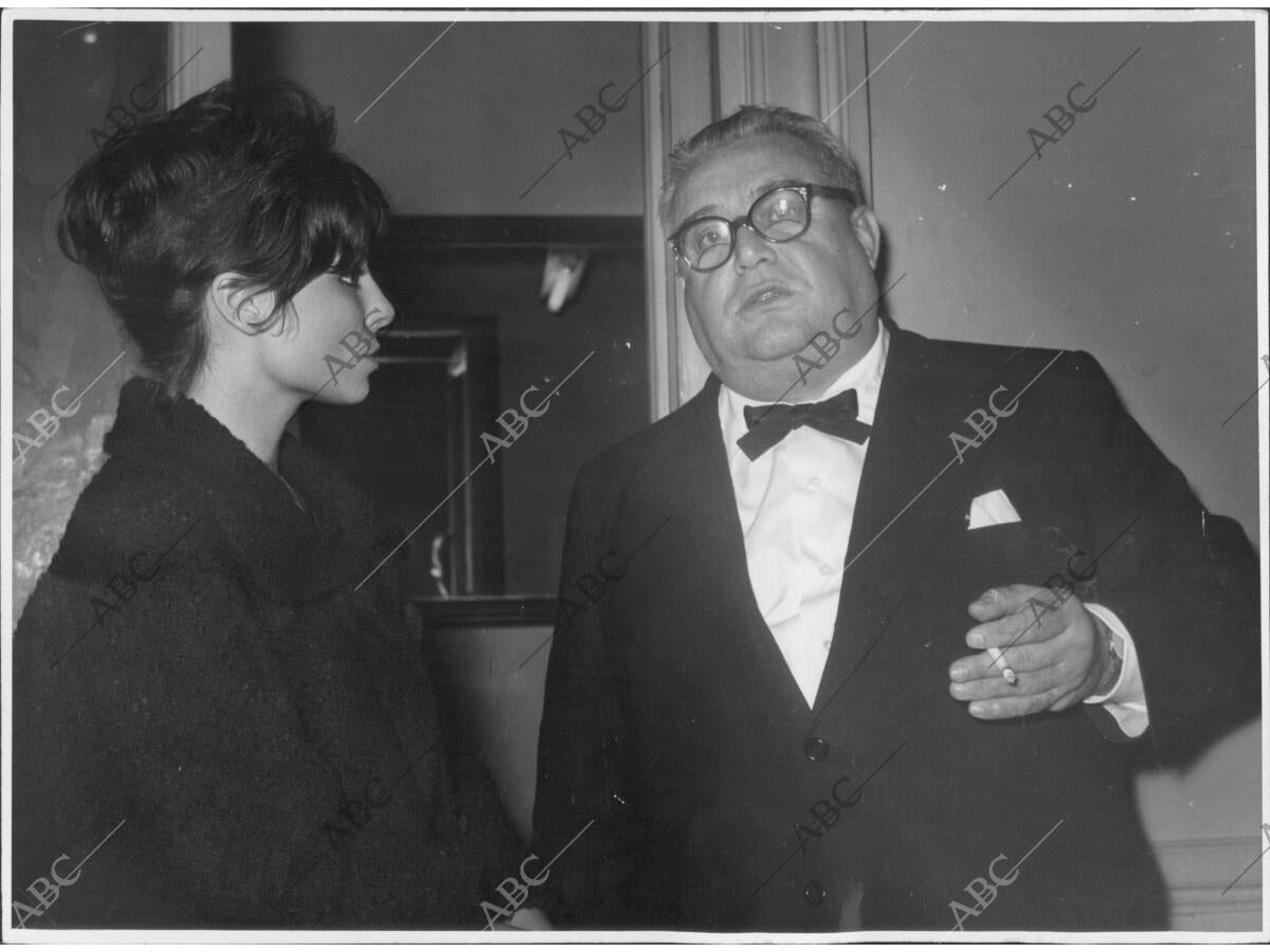 María cuadra y Edgar Neville - Archivo ABC