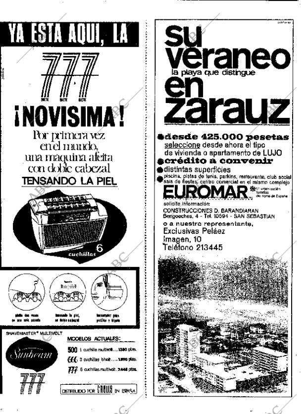 Periódico ABC SEVILLA 26-05-1966,portada - Archivo ABC