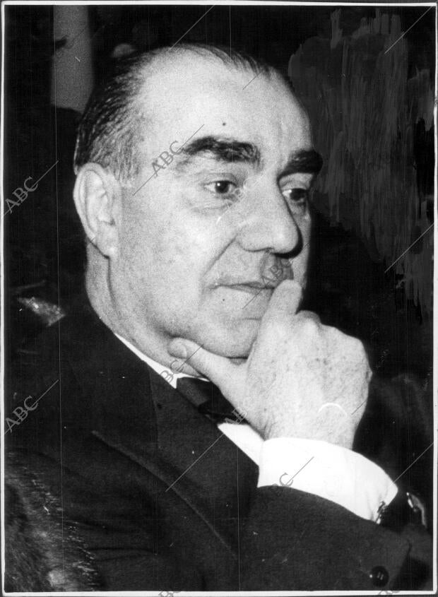 En la imagen don Luis carrero blanco - Archivo ABC