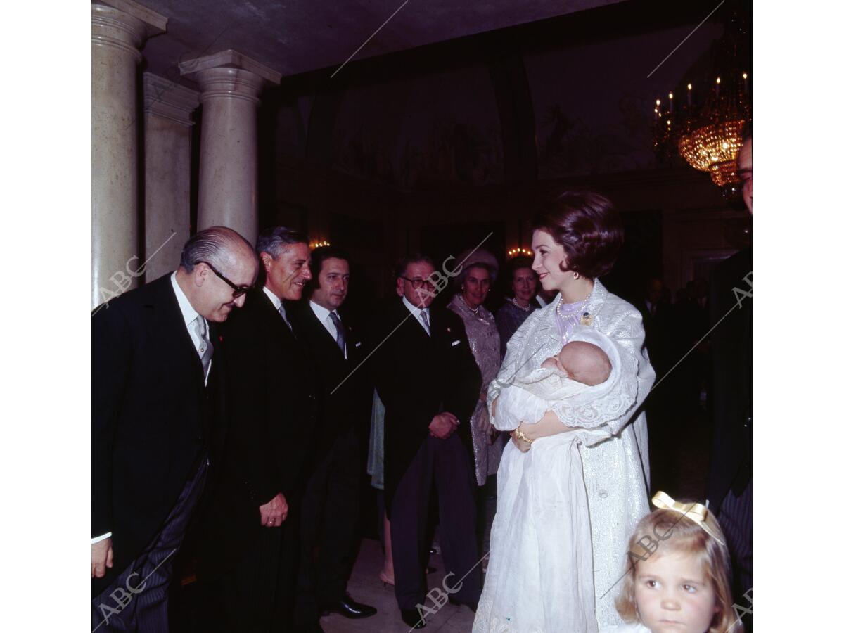 Bautizo del príncipe Felipe de Borbón - Archivo ABC