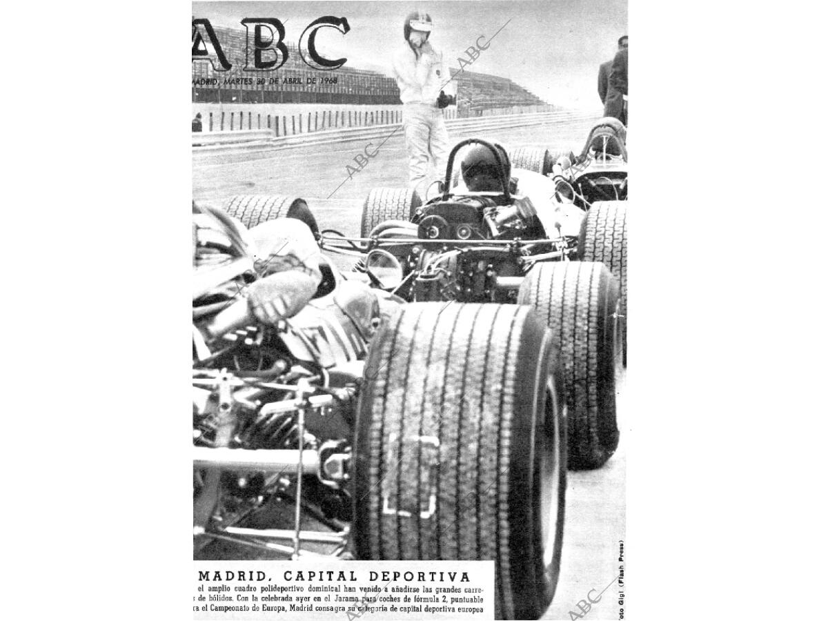 Periódico ABC MADRID 30-04-1968,portada - Archivo ABC