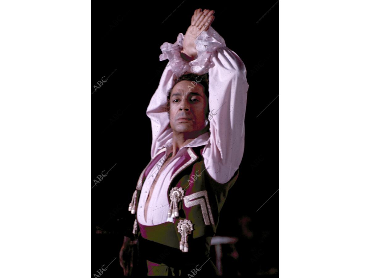 Fotografía de Antonio el Bailarín - Archivo ABC