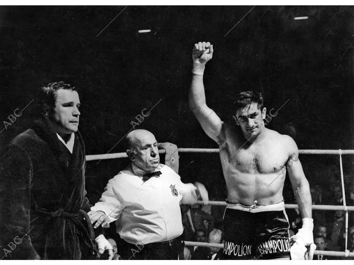 José Manuel Ibar "Urtain", campeón de Europa de los pesos pesados al ...