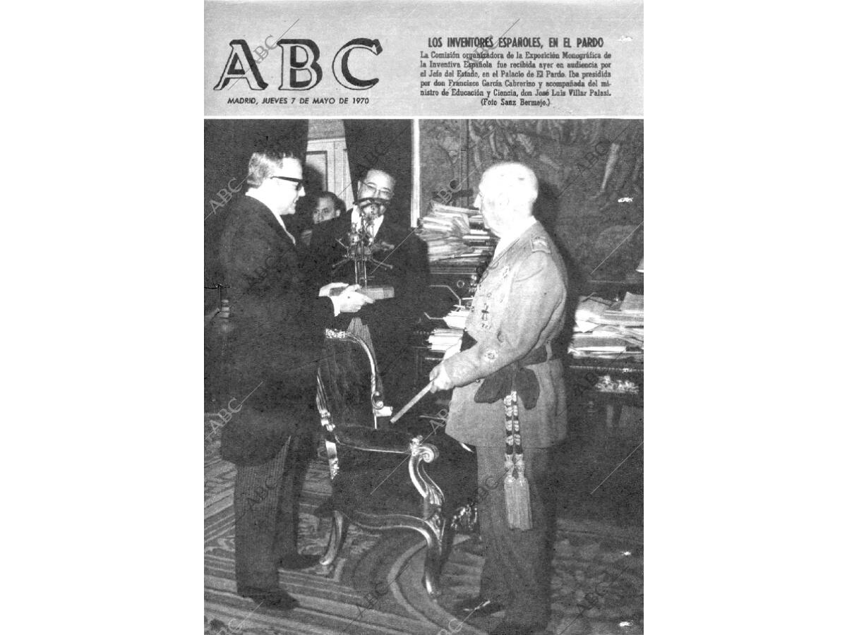 Periódico ABC MADRID 07-05-1970,portada - Archivo ABC