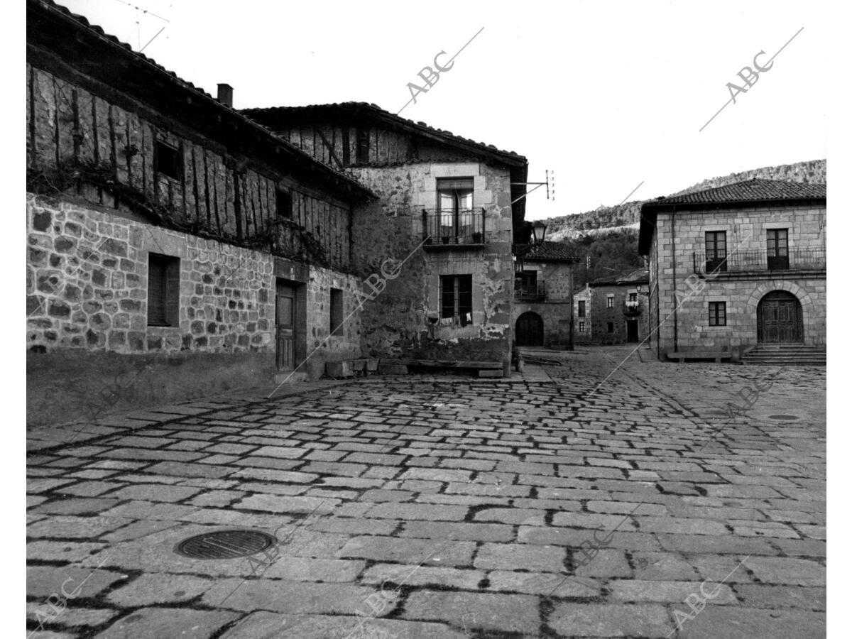 Una de las Calles del pueblo Vinuesa (Soria) - Archivo ABC