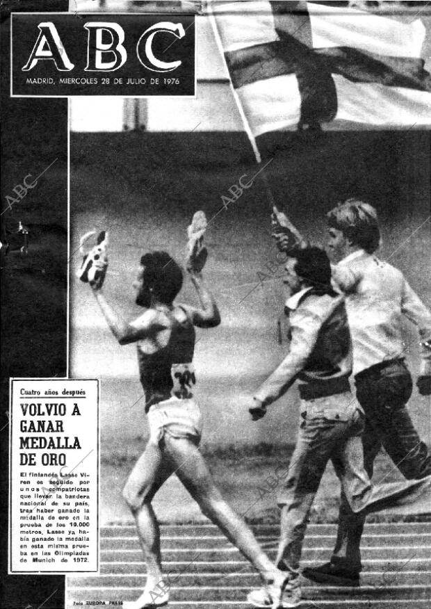 Periódico ABC MADRID 28-07-1976,portada - Archivo ABC