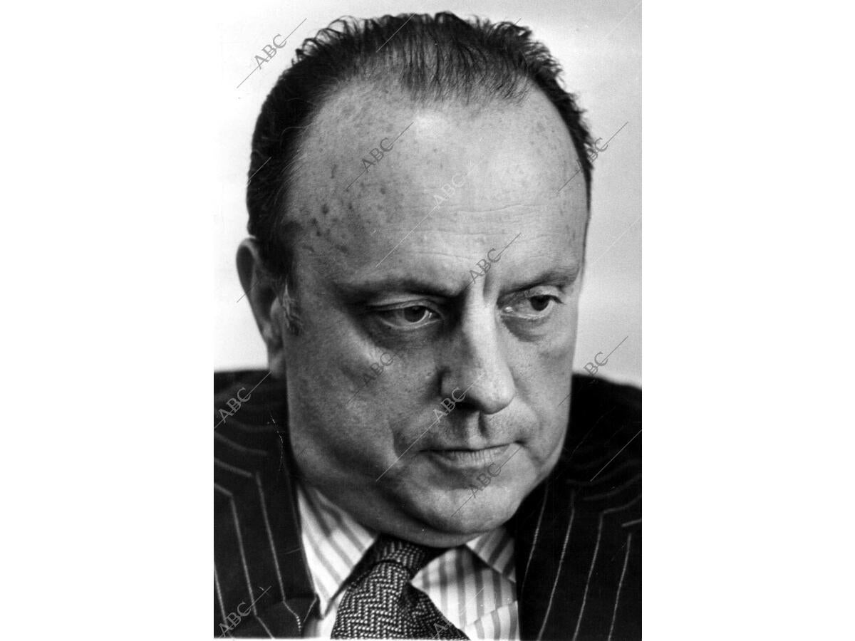 Una imagen de don Manuel fraga Iribarne - Archivo ABC