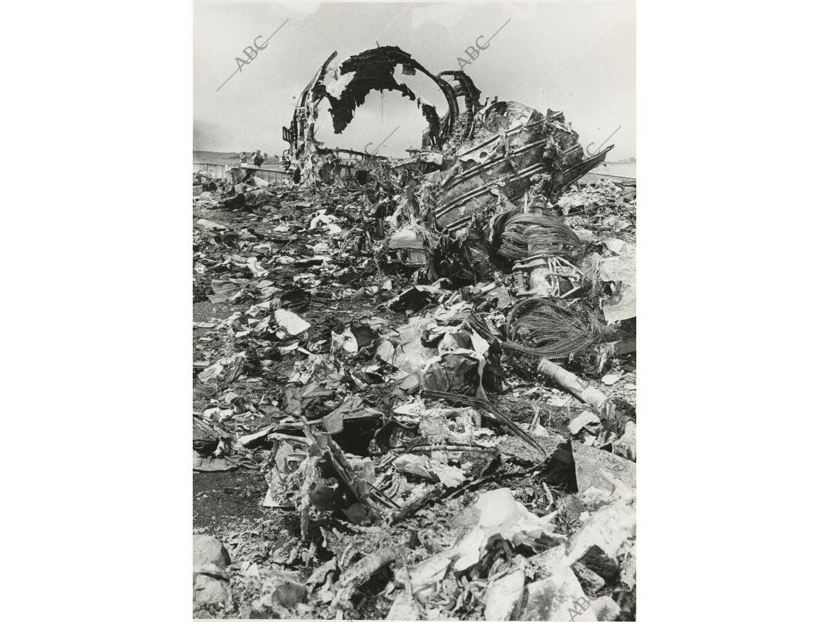 Catástrofe aérea en el Aeropuerto de los Rodeos - Archivo ABC