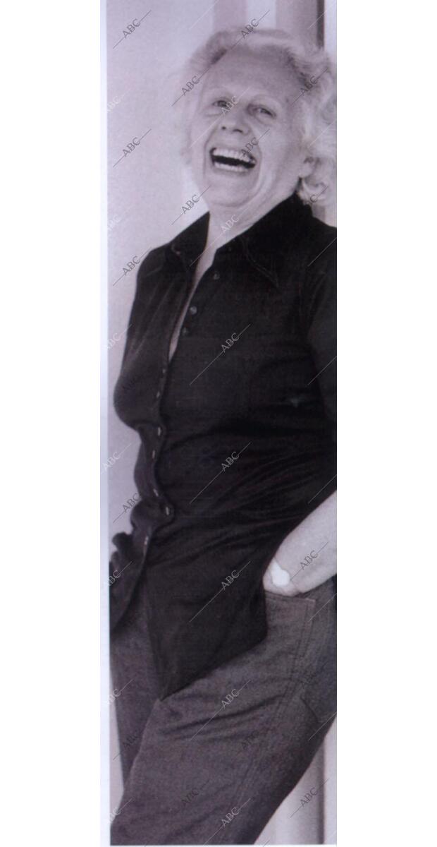 Mercè Rodoreda, en 1978 - Archivo ABC