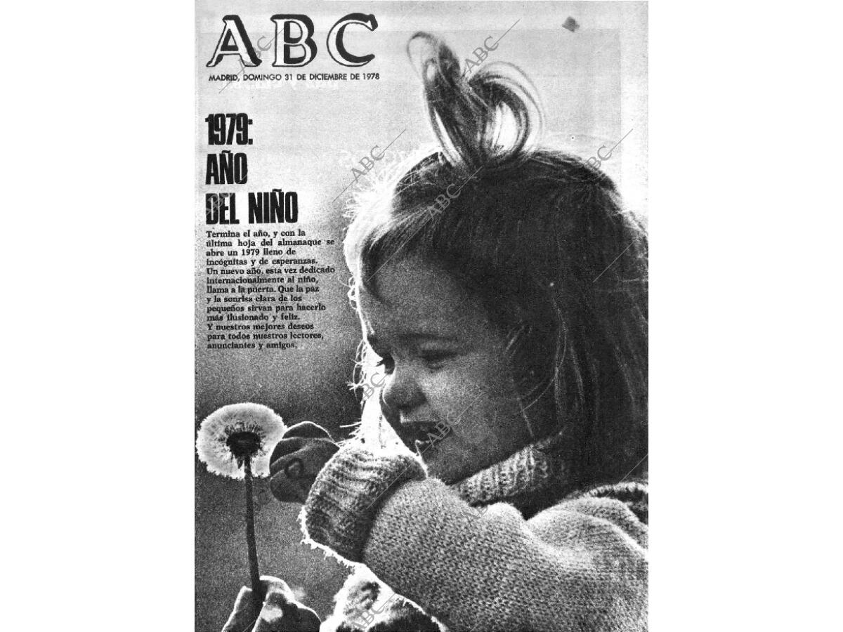 Periódico ABC MADRID 31-12-1978,portada - Archivo ABC