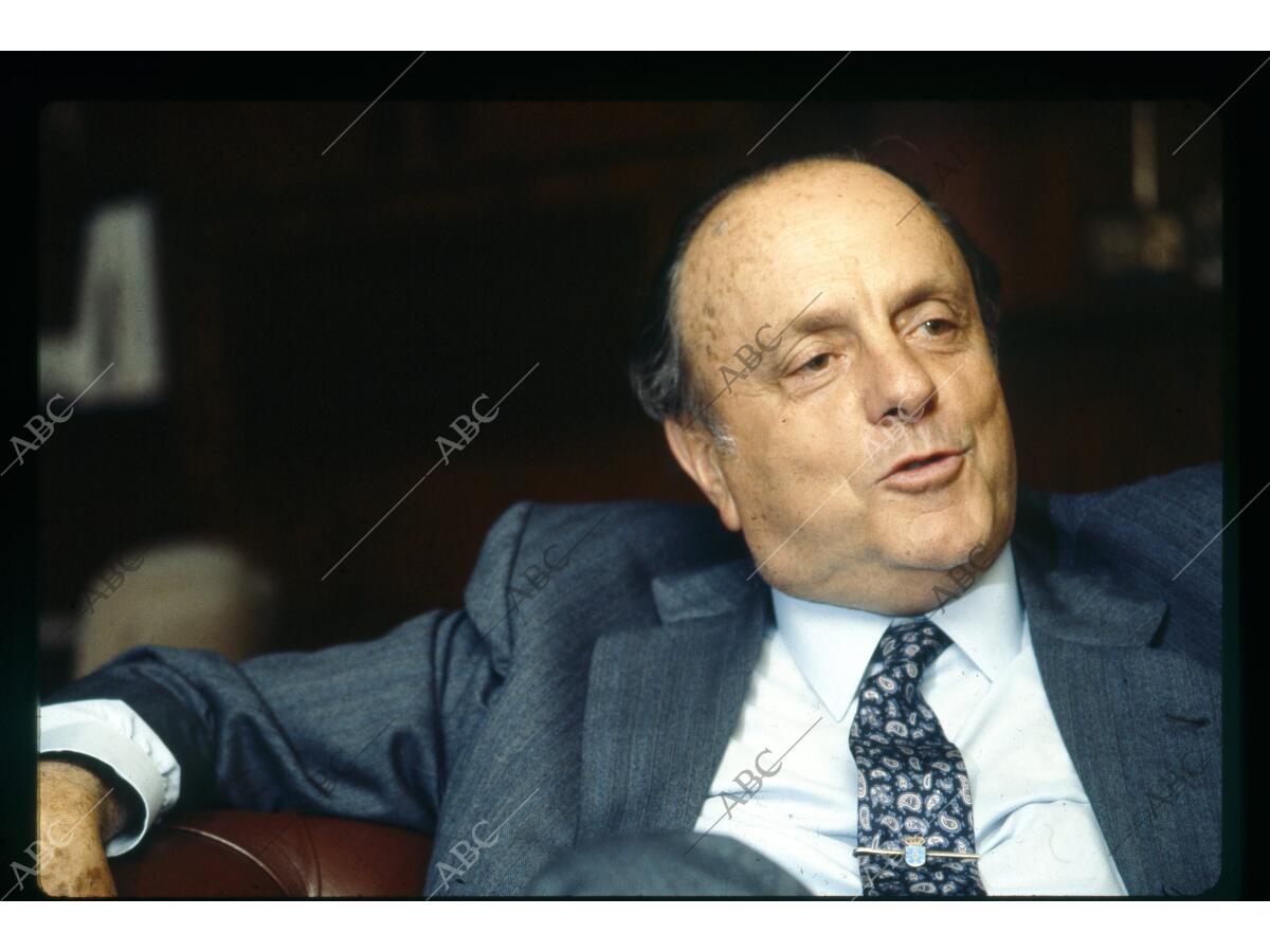 Una imagen de don Manuel fraga Iribarne - Archivo ABC