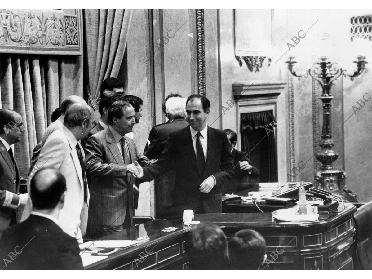 Toma de posesión de la cámara de Félix Pons - Archivo ABC