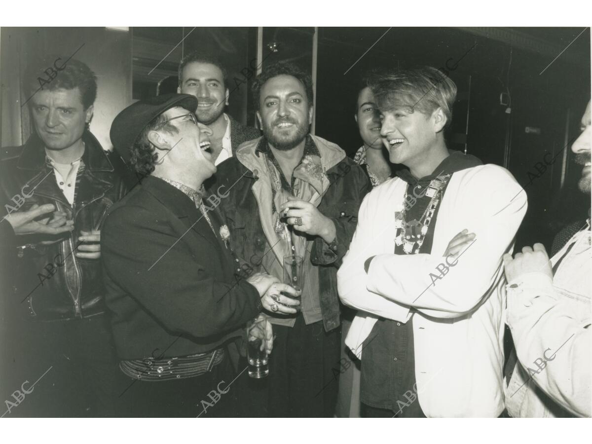 Tino Casal y Paco Clavel - Archivo ABC